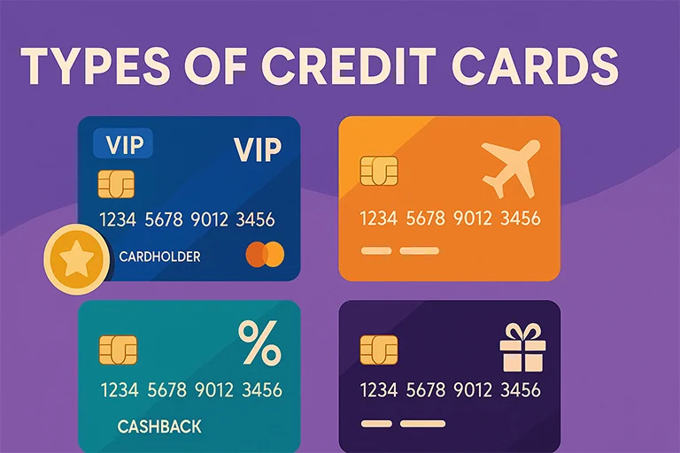 Types of Credit Cards - Kredit4all.com